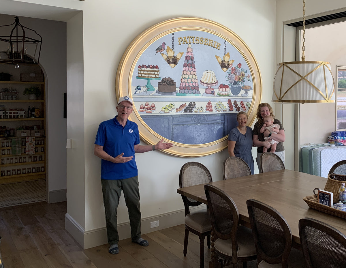 patisserie commission install AND supporting our kids on their non-tra ...