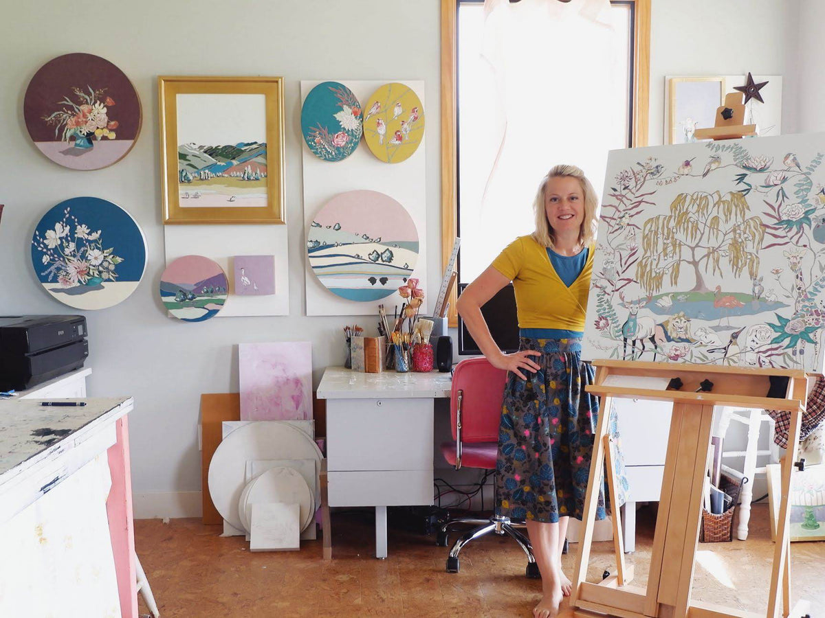 Framed Print of Welcome Children to the Garden [Heavenly Mother and th ...